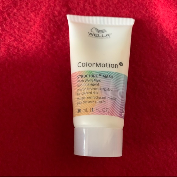 Wella | Hair | Wella Colormotion Structure Mask Travel Size | Poshmark